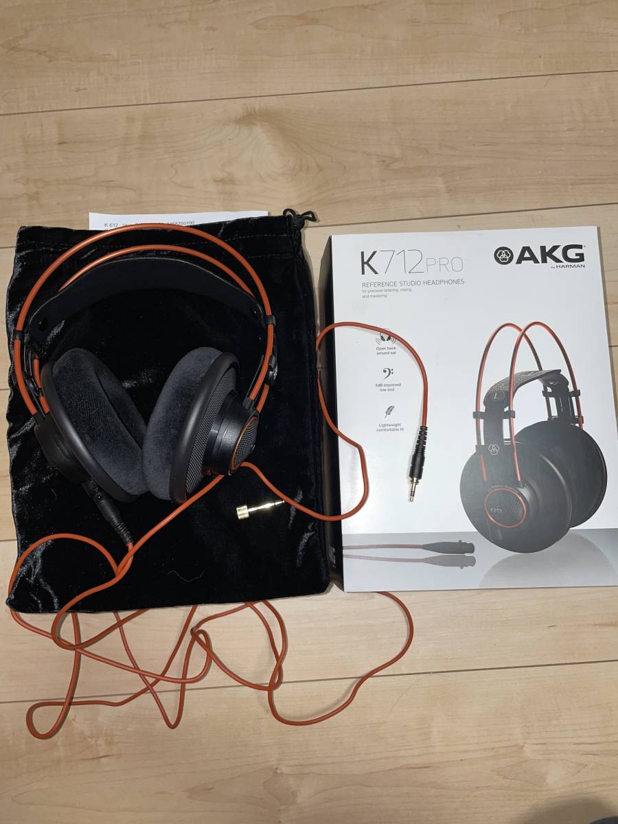 Yahoo!オークション - AKG K712 PRO ヘッドホン