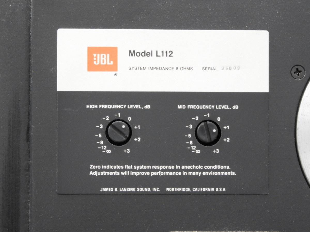 代購代標第一品牌－樂淘letao－☆ JBL L112 スピーカーペア ☆中古☆