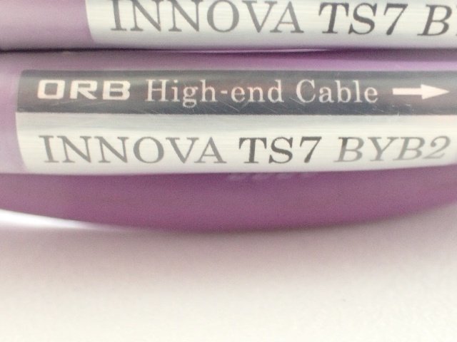 Yahoo!オークション - ORB オーブ スピーカーケーブル INNOVA TS7 ケー...