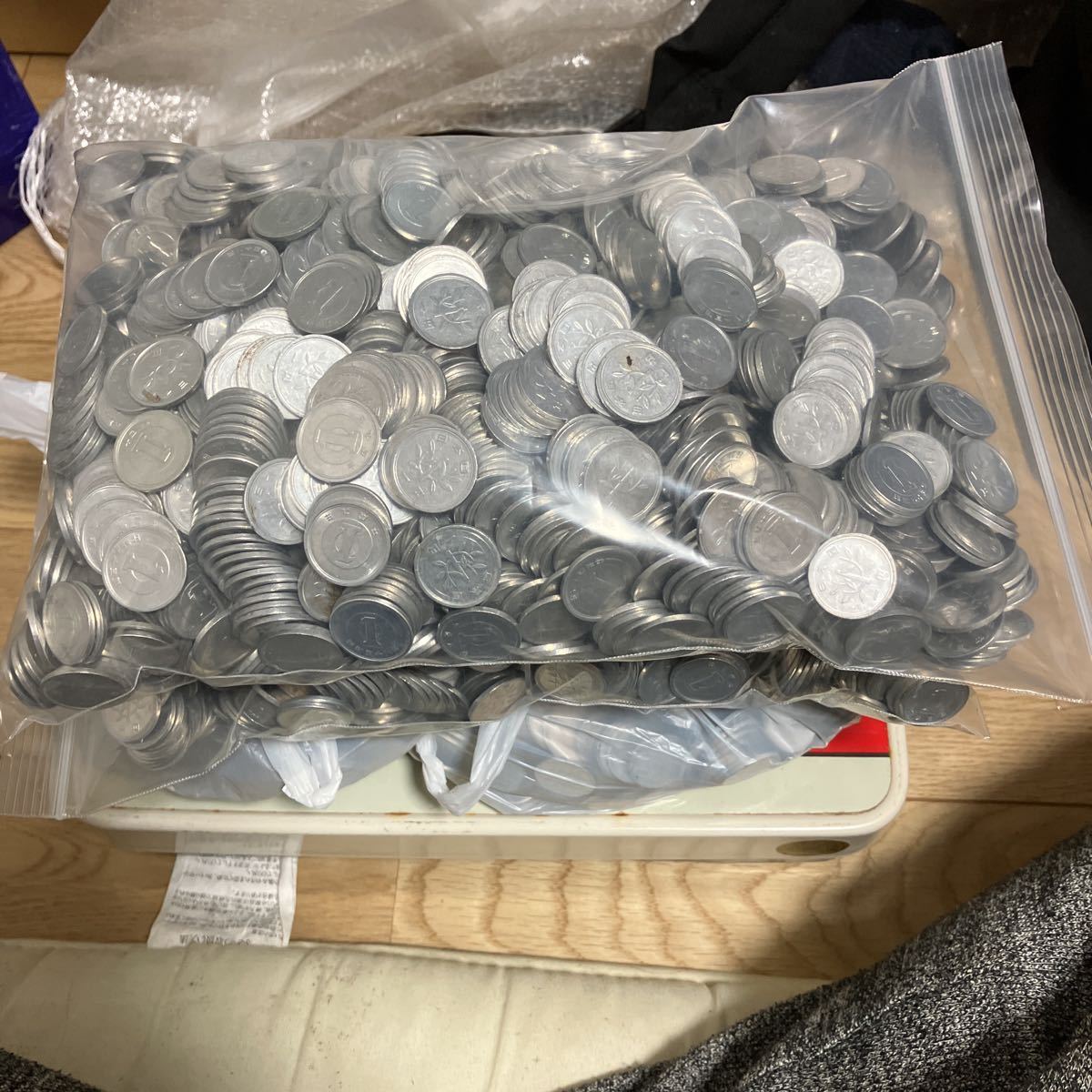 Yahoo!オークション - 1円玉 役7kg