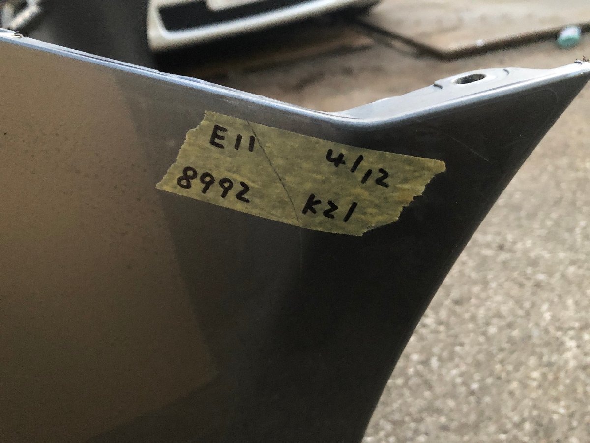 Yahoo!オークション - ノート E11 フロントバンパー カラーNO.K21