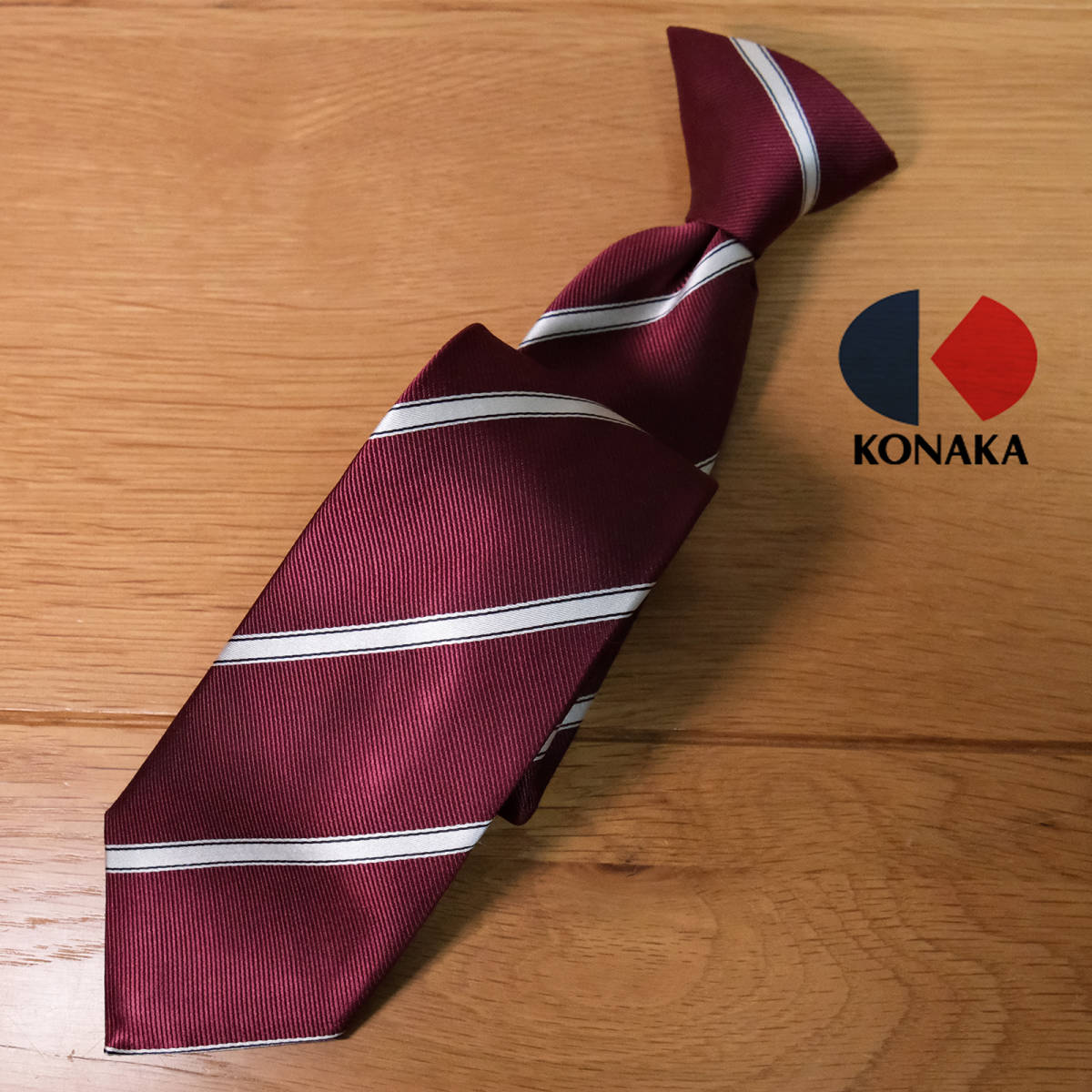 Yahoo!オークション - コナカ KONAKA FAST TIE ワンタッチネクタイ ス...