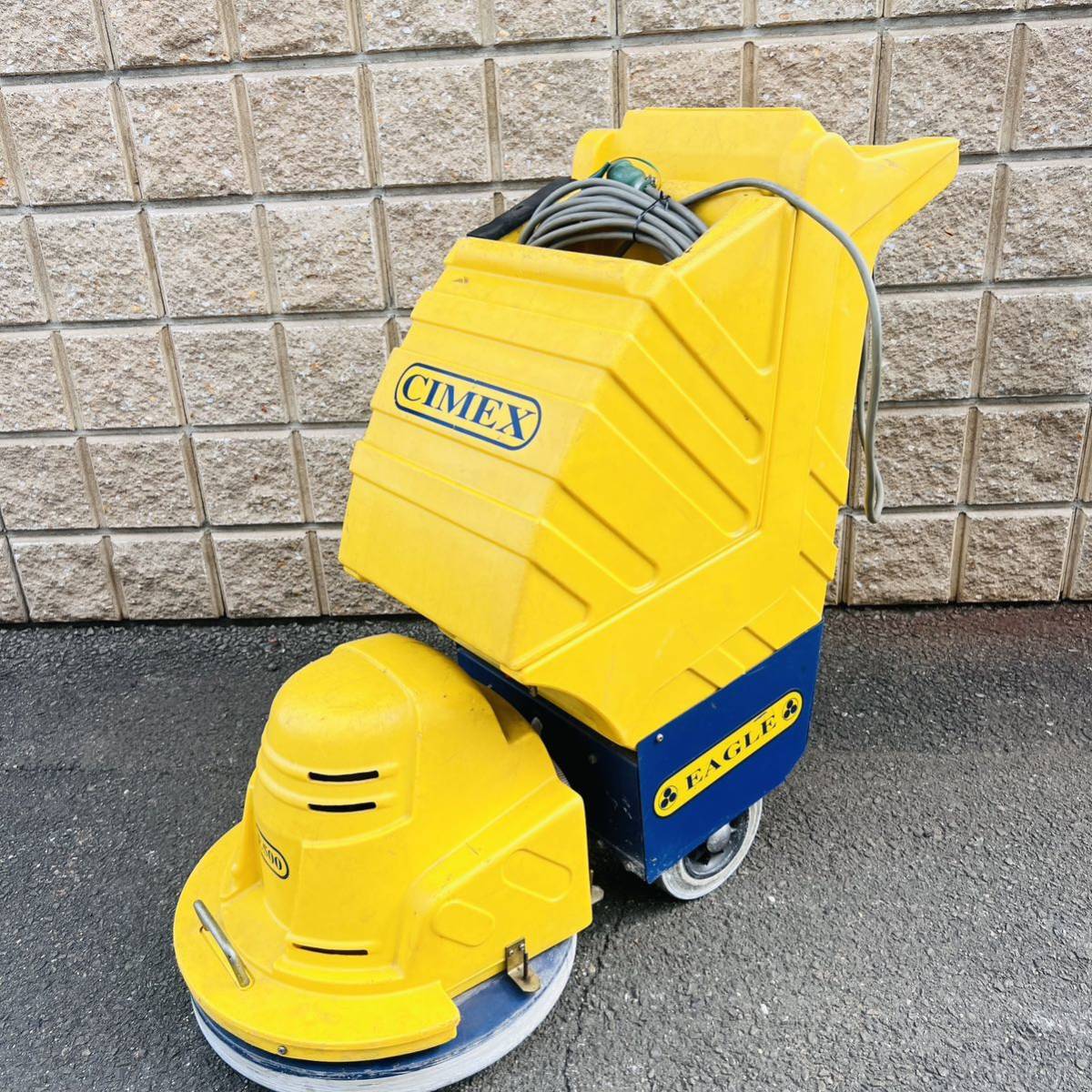 230120-05 蔵王産業 100V CIMEX EAGLE E500 自動床洗浄機 ポリッシャー 清掃 洗浄 磨き研磨機 電動ポリッシャー 引き取り歓迎(電動ポリッシャー)｜売買された ...