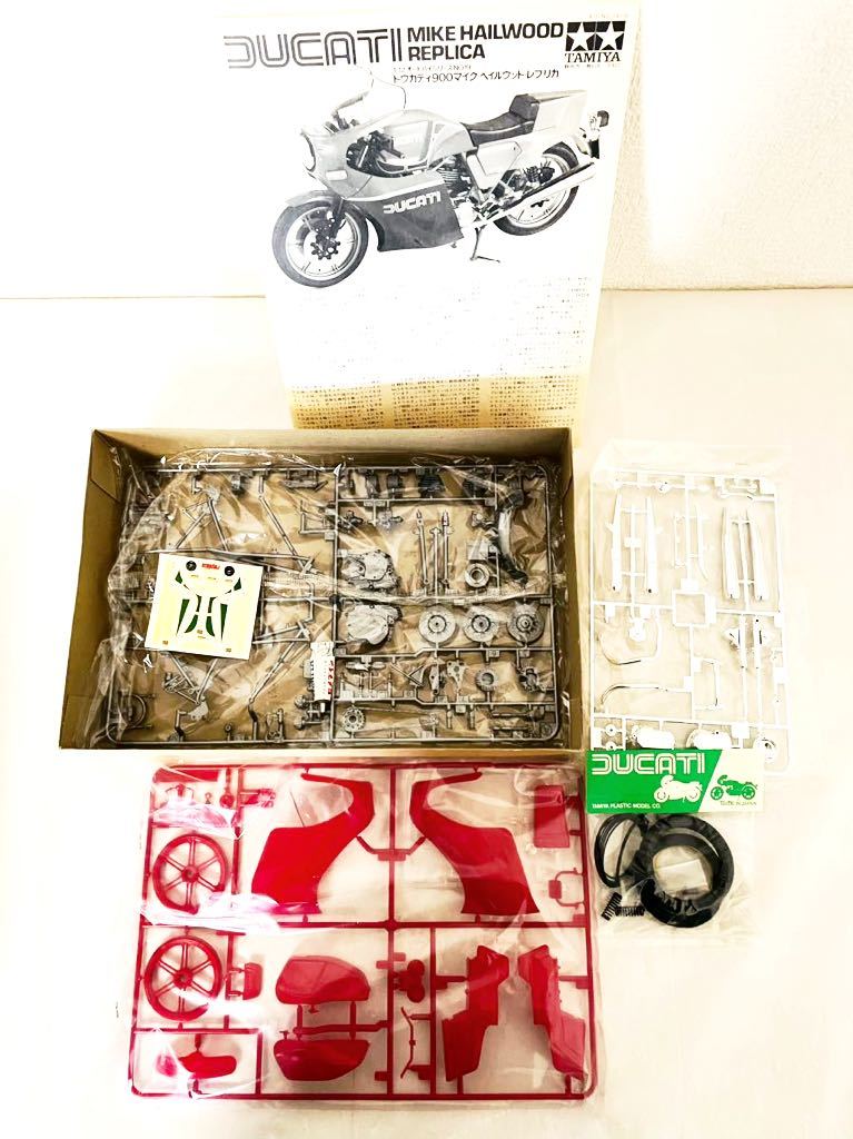 Yahoo!オークション - K09梱80 未組立 小鹿タミヤ 1/12 ドウカティ900...