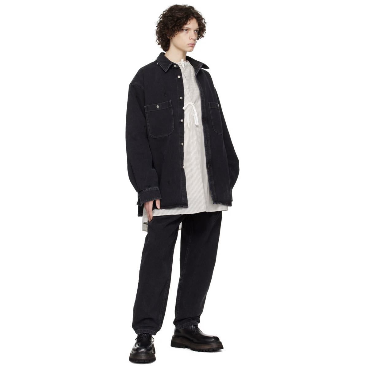 HED MAYNER 22FW デストロイデニムシャツ ジャケット(Hed HED MAYNER 22FW デストロイデニムシャツ ジャケット(Hed