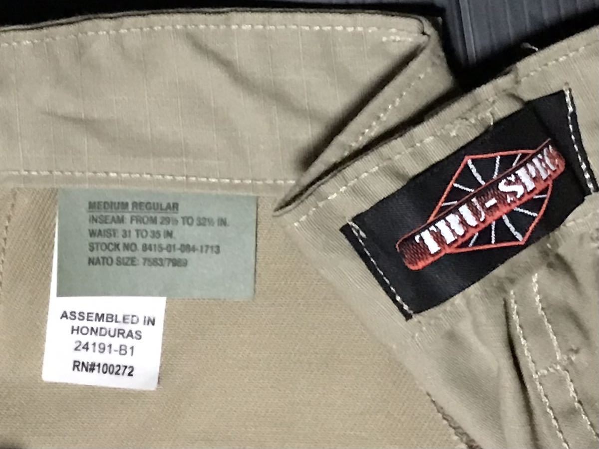 米軍 LE TANカラー デザート BDU パンツ Mサイズ TRU-SPEC(戦闘服)｜売買されたオークション情報、yahooの商品情報をアーカイブ公開 - オークファン（aucfan.com）