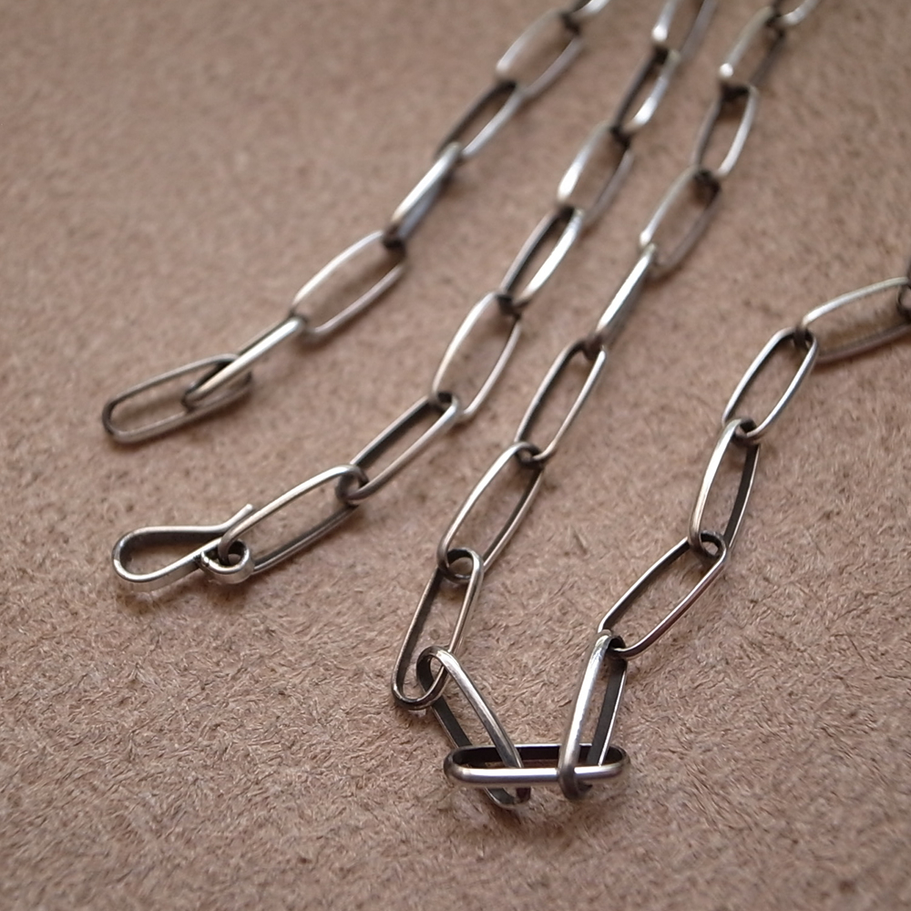 12mm-NAVAJO SILVER925 CHAIN NECKLACE60 / ナバホ シルバー925 12mm-NAVAJO SILVER925 CHAIN NECKLACE60 / ナバホ シルバー925