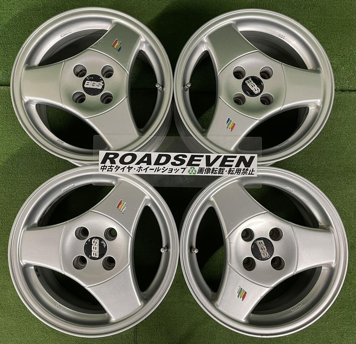 BBS BT011 / ITALY 15インチ 100/4H 15×7J +35 PCD100 5穴 ハブリングタイプ 4本Set アルミ 1本リム歪み有(社外品)｜売買されたオークション情報 ...