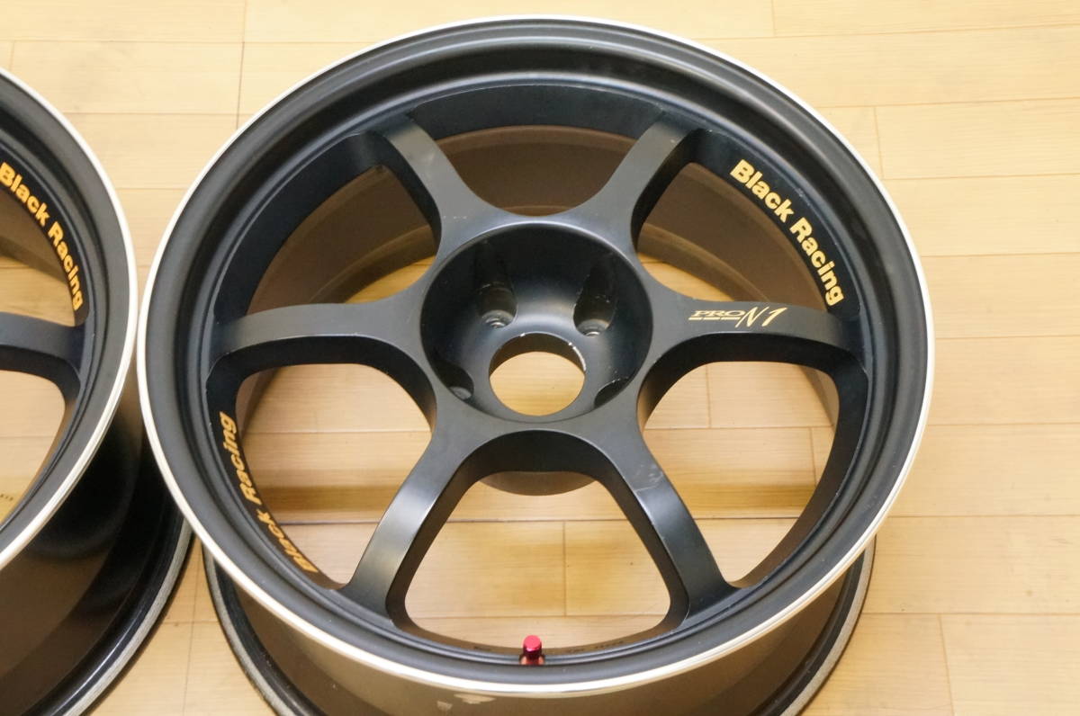 Yahoo!オークション - H1449【2本】BR PRO N1 PCD114.3 9J+18 GT-Rサイ...