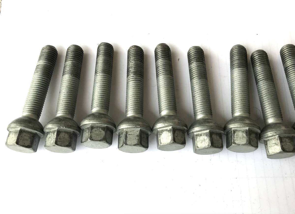 代購代標第一品牌－樂淘letao－輸入車 ラグボルト VW アウディ M12 P1.5 55mm ラウンドタイプ 10本 中古