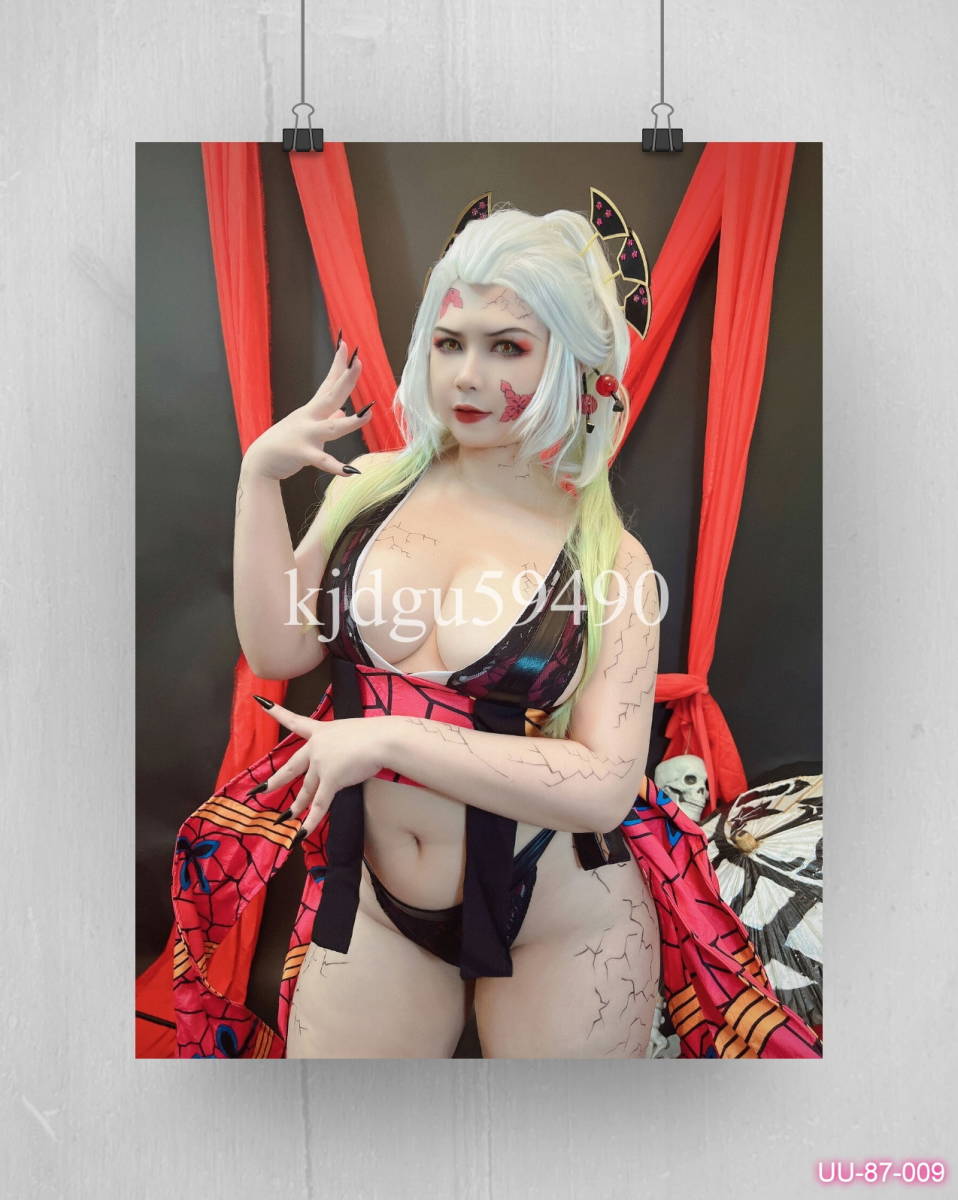 Yahoo!オークション - UU-87 鬼滅の刃 堕姫 お尻 爆乳 アニメ A4サイズ...