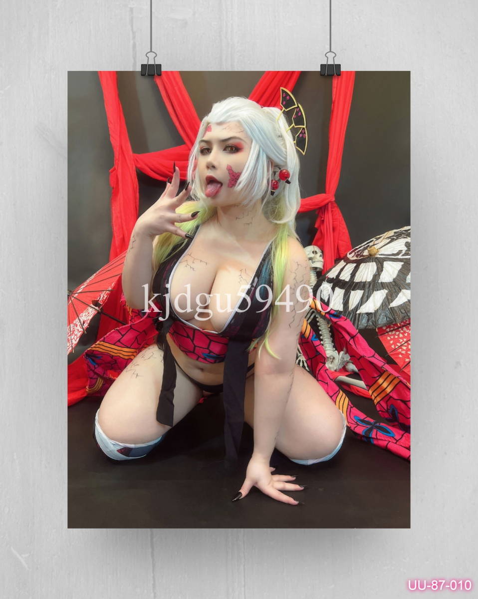Yahoo!オークション - UU-87 鬼滅の刃 堕姫 お尻 爆乳 アニメ A4サイズ...