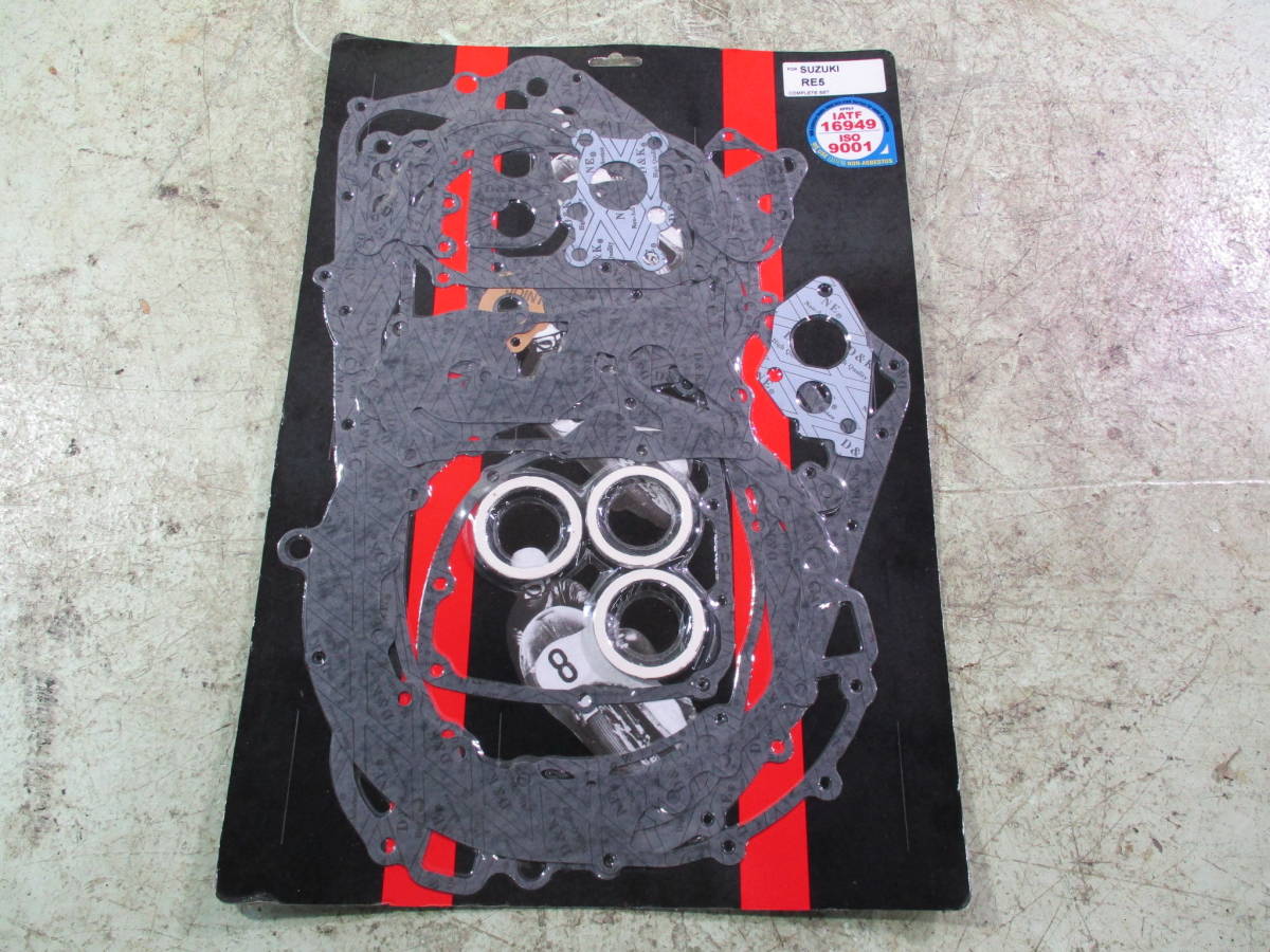 Yahoo!オークション - スズキ RE5 RE-5 ガスケット セット