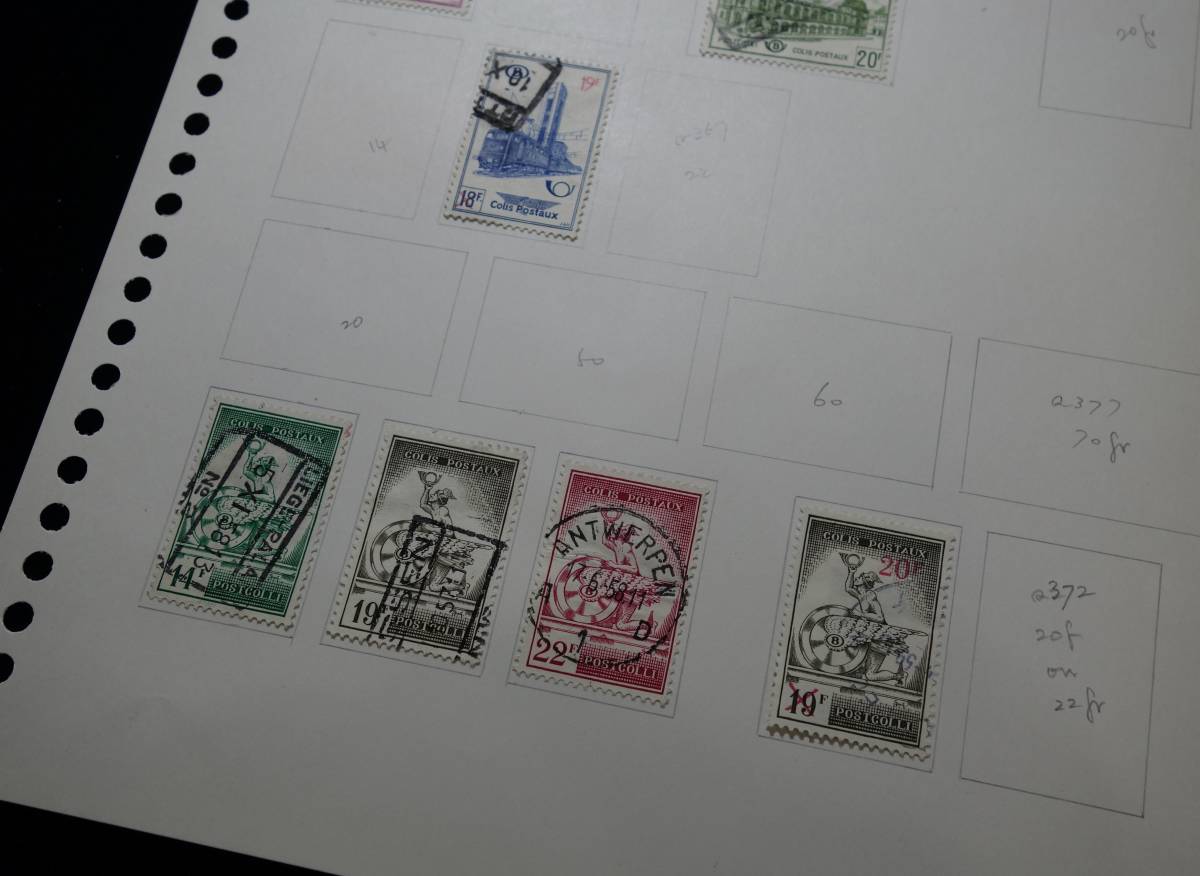 Yahoo!オークション - D364 収集家放出品 ペネルクス・北欧切手/ベルギ...