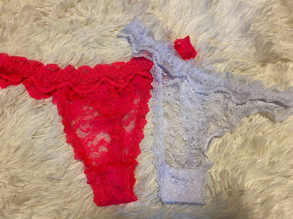 Yahoo!オークション - フリフリレースTバックショーツ ML2枚セット