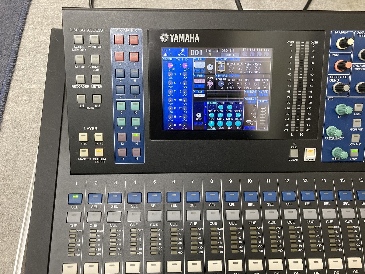 YAMAHA☆LS9-16☆デジタルミキサー☆完動品☆ケース付 YAMAHA☆LS9-16☆デジタルミキサー☆完動品☆ケース付