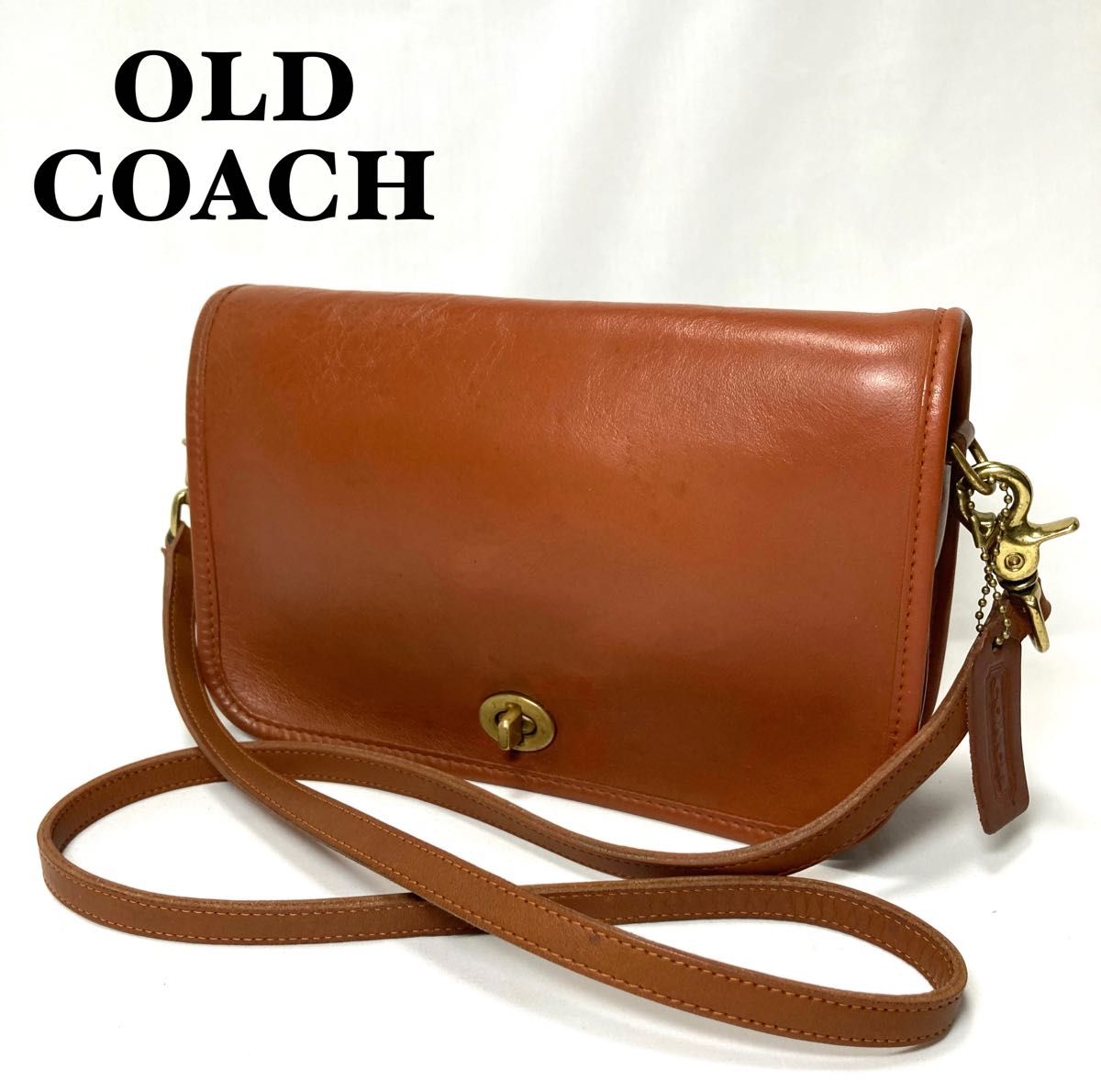 美品】COACH オールドコーチ ショルダーバッグ ターンロック 110 美品】COACH オールドコーチ ショルダーバッグ ターンロック 110