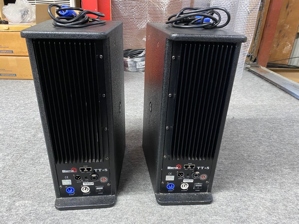 Yahoo!オークション - Biema TT8 パワードサブスピーカー 1ペア ケース...
