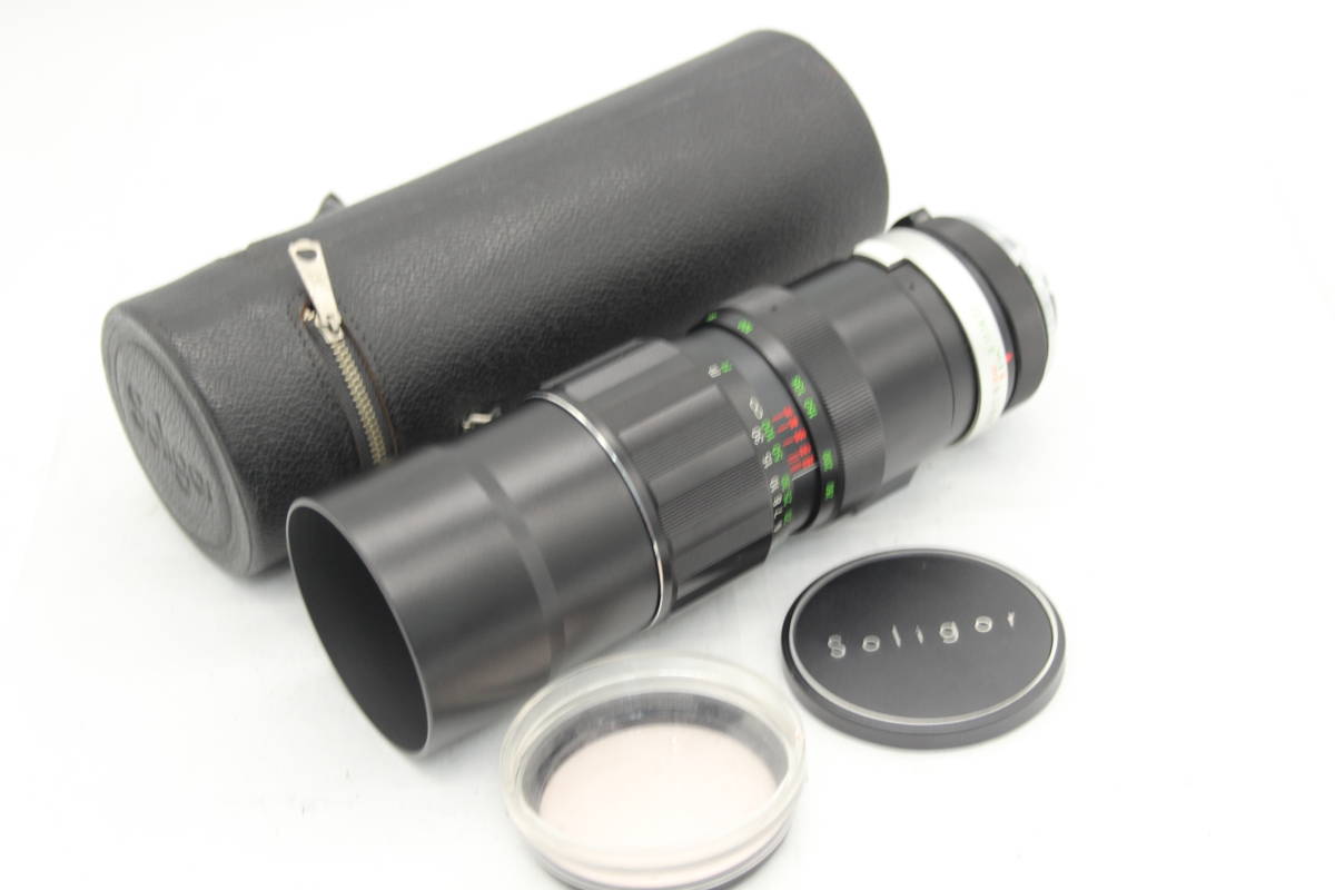 ★外観特上★ ソリゴール Soligor Auto-Zoom 75-260mm F4.5 ケース付き レンズ C1060