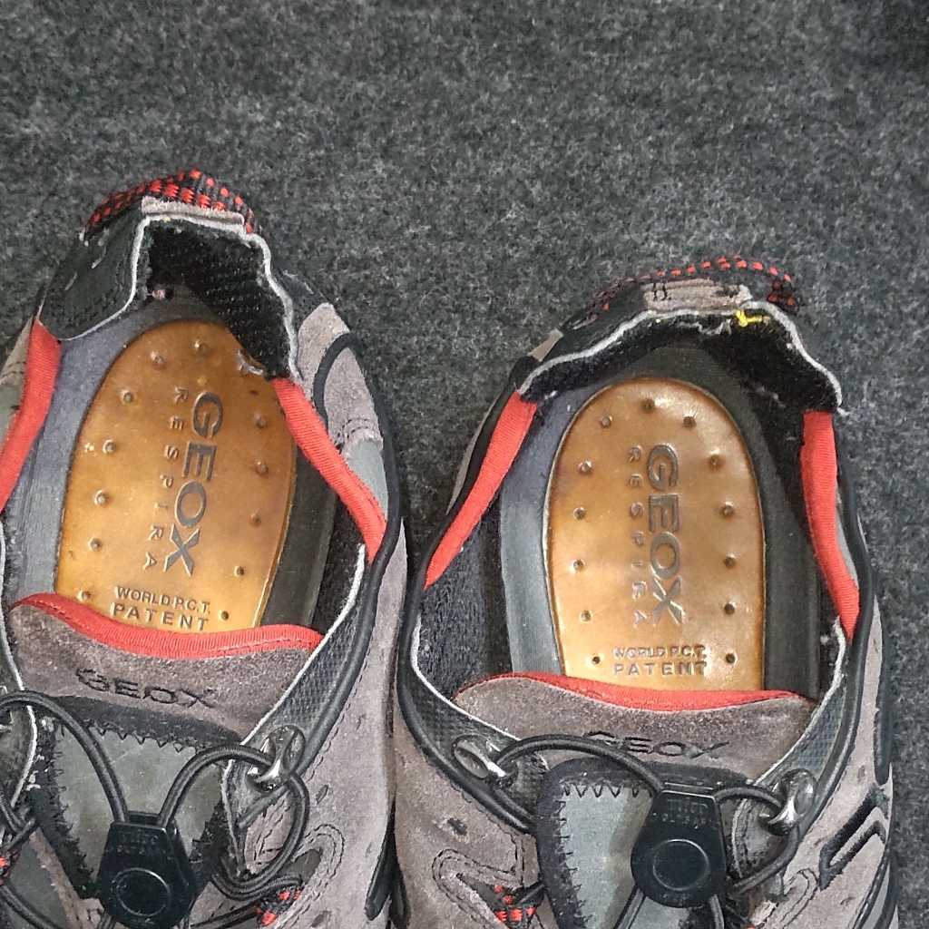 Yahoo!オークション - GEOX スエードスニーカー 44 ウォーキングシュー...