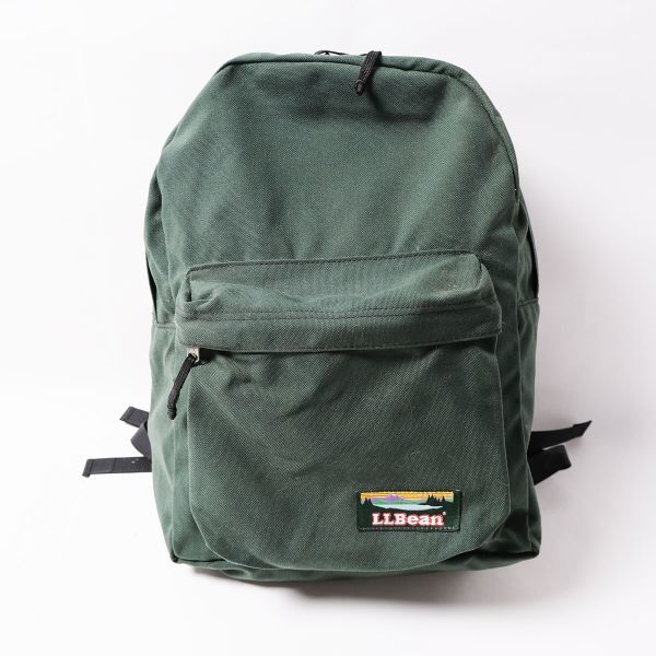 代購代標第一品牌－樂淘letao－90's LLビーン LLBean カタディンタグ ナイロン バックパック 緑 90年代 旧タグ オールド デイパック リュックサック
