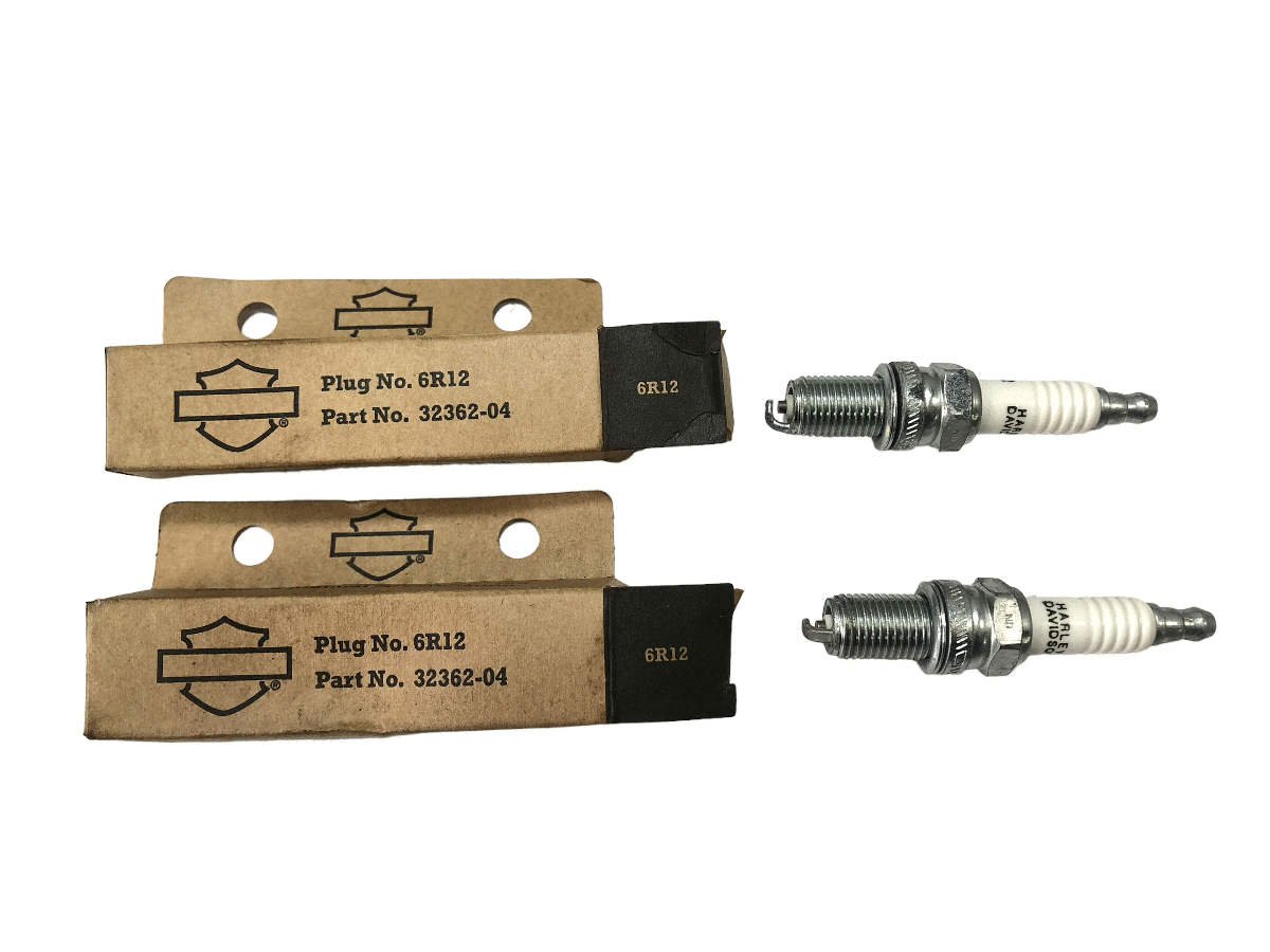Yahoo!オークション - ハーレーダビッドソン プラグ 6R12 2本（未使用...