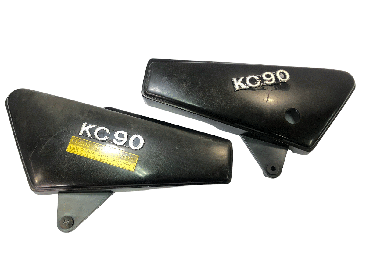 Yahoo!オークション - Kawasaki KC90 KC090A SS90 サイドカバー 左右セ...