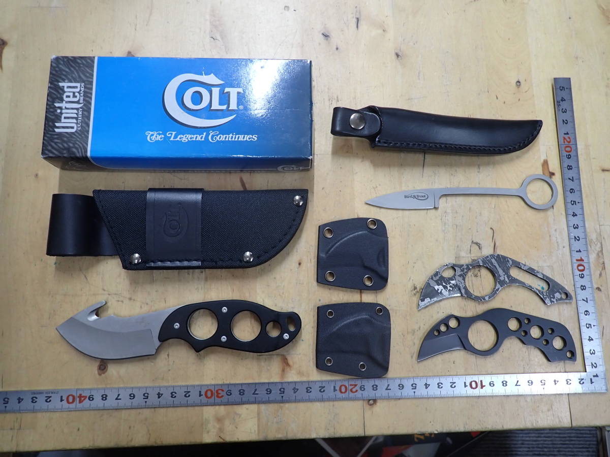 Yahoo!オークション - 『U12H』シースナイフ 4点（4本）まとめてセット...