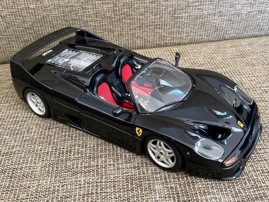 Yahoo!オークション - 美品1/18 フェラーリF50 FERRARI F50 ブラック ...