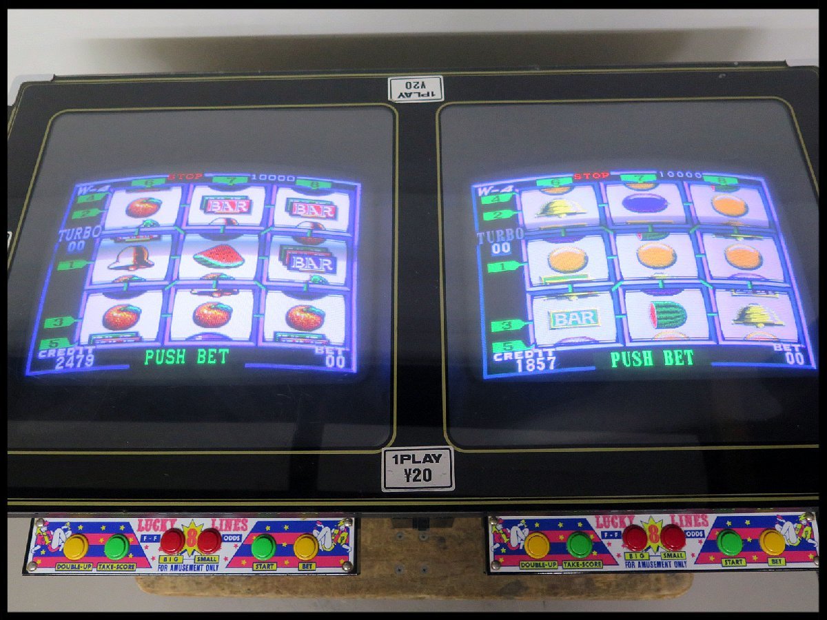 Yahoo!オークション - テーブルゲーム機 LUCKY 8 LINES 2in1型 Yahoo!オークション - テーブルゲーム機 LUCKY 8 LINES 2in1型