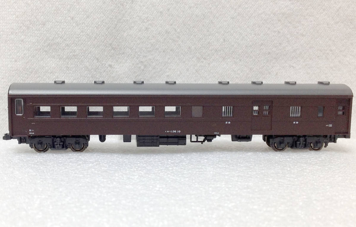 代購代標第一品牌－樂淘letao－KATO オハニ36-10 所属表記 関スイ テールランプ点灯OFF-ON可 かもめAssy組立 車両ケース無し