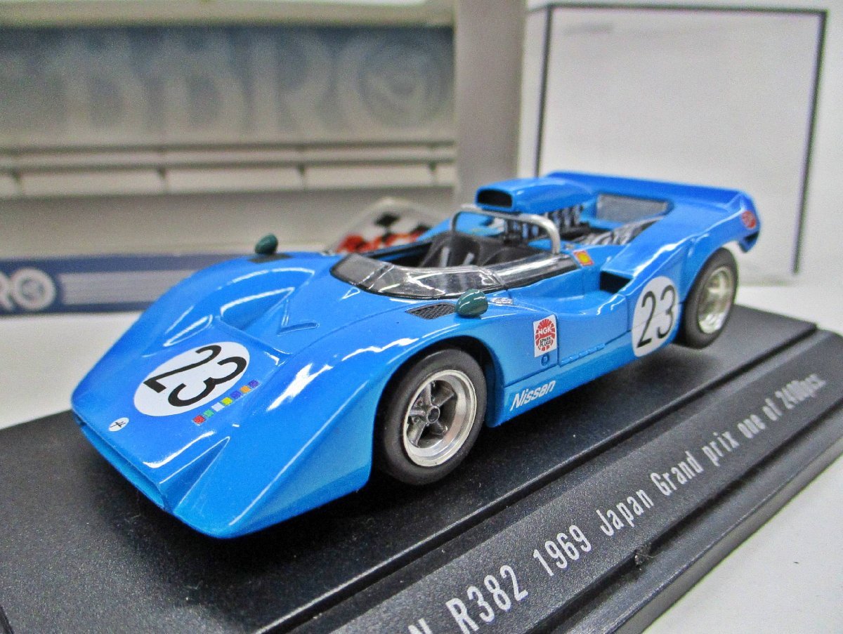 Yahoo!オークション - エブロ 1/43 日産 R382 ブルー 1969 日本グラン...