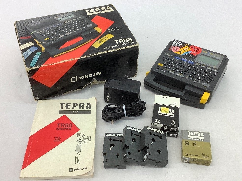 Yahoo!オークション - KING JIM ラベルライター「テプラ」TR TR88 通電...