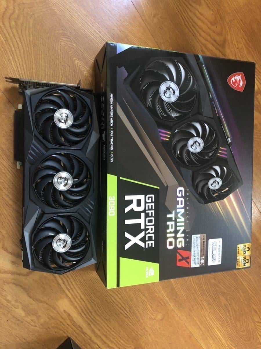 Yahoo!オークション - MSI GeForce RTX 3090 GAMING X TRIO 24G #3