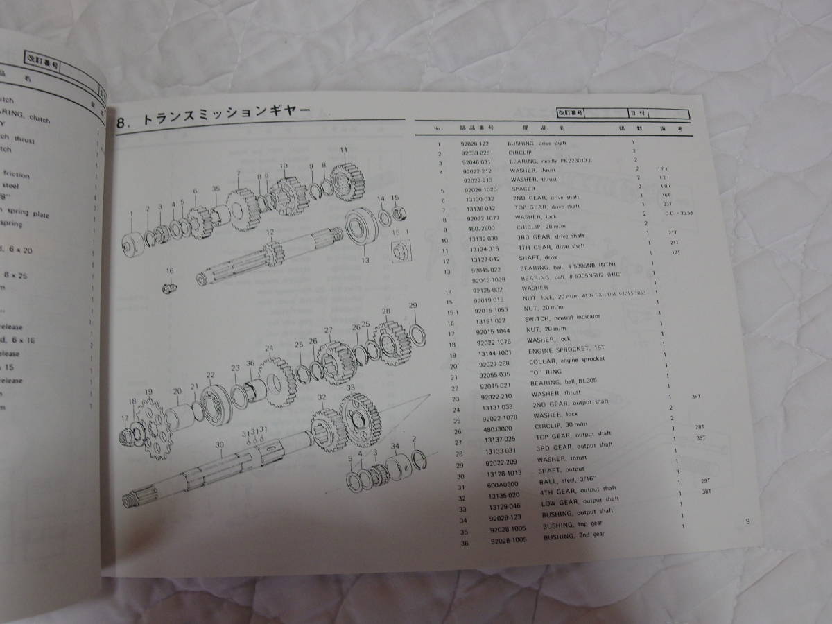 Yahoo!オークション - Kawasaki(カワサキ) Z750-D(D2/D3) KZ750D パー...