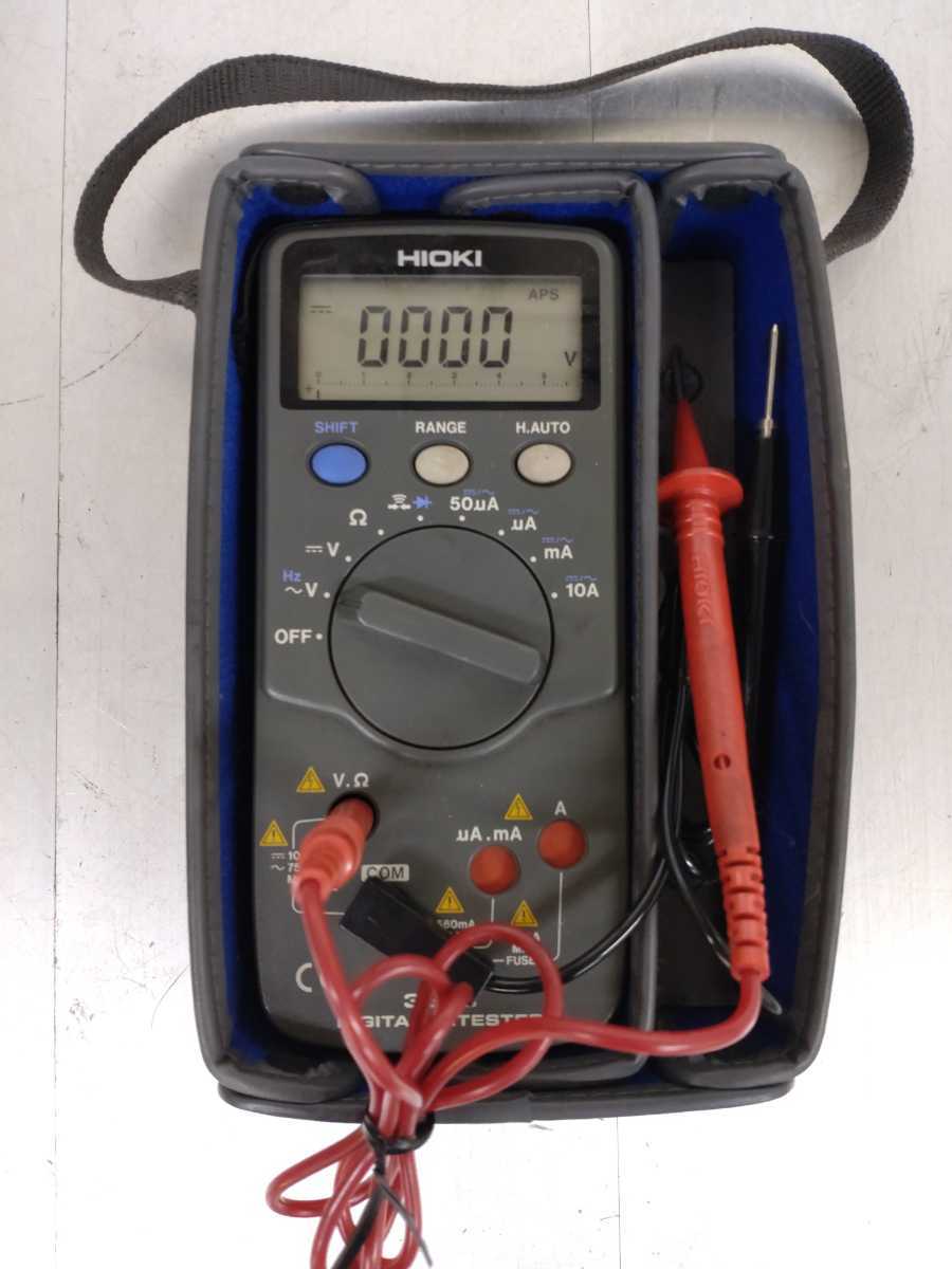 Yahoo!オークション - HIOKI デジタルハイテスター 3256 簡易動作確認...