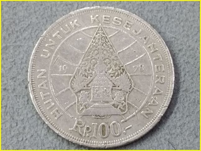 代購代標第一品牌－樂淘letao－【インドネシア 100ルピア 硬貨/1978年】 100 RUPIAH/Rp.100/硬貨/コイン/古銭