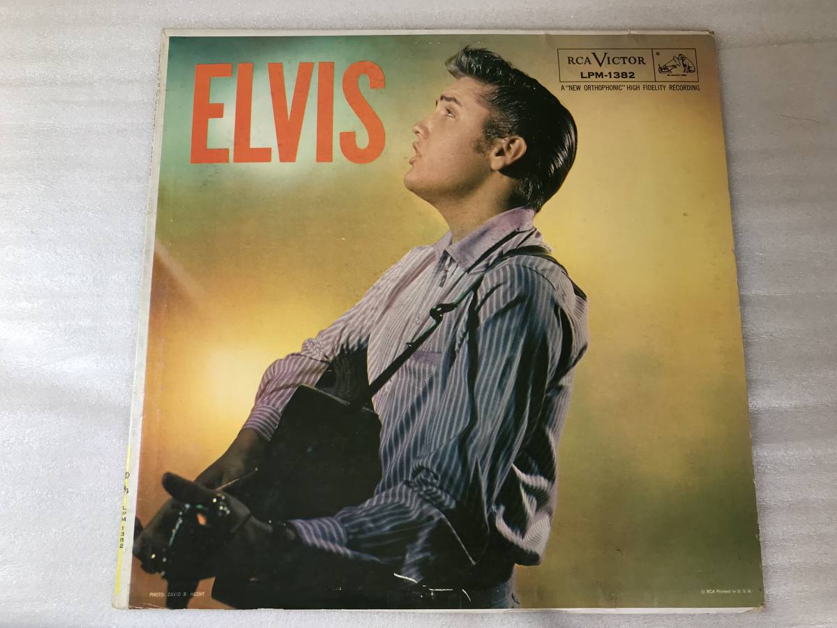 Yahoo!オークション - Elvis Presley/RCA-LPM 1382/Elvis/1956