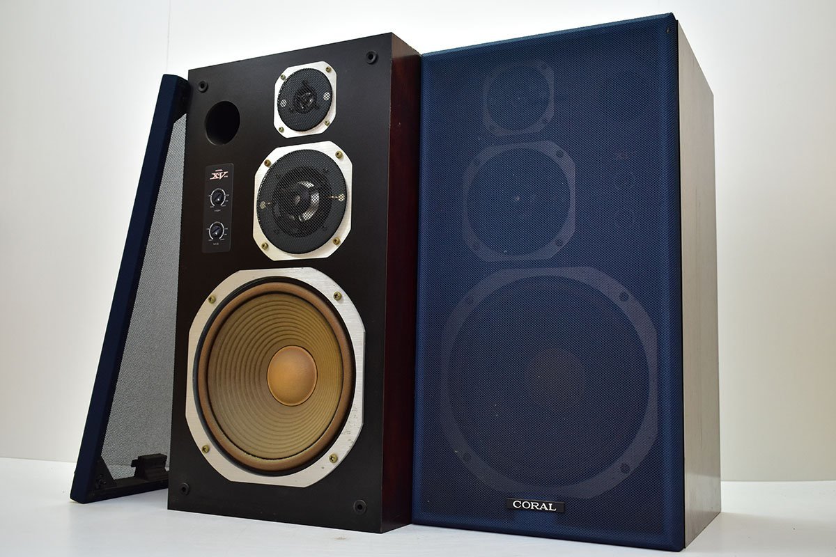 Yahoo!オークション - CORAL X-V 3way スピーカー ペア Yahoo!オークション - CORAL X-V 3way スピーカー ペア