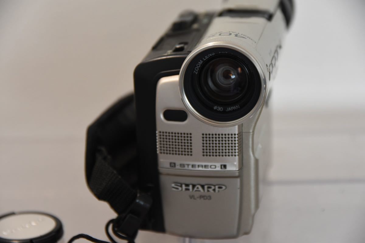 Yahoo!オークション - ビデオカメラ SHARP シャープ VL-PD3 X41