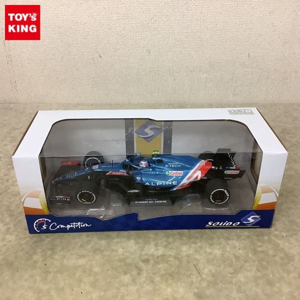 Yahoo!オークション - 1円〜 ソリド 1/18 アルピーヌ A521 GP ハンガリ...