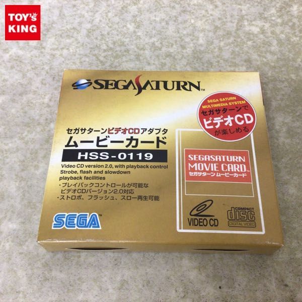 Yahoo!オークション - 1円〜 セガサターン ビデオCDアダプタ ムービー...