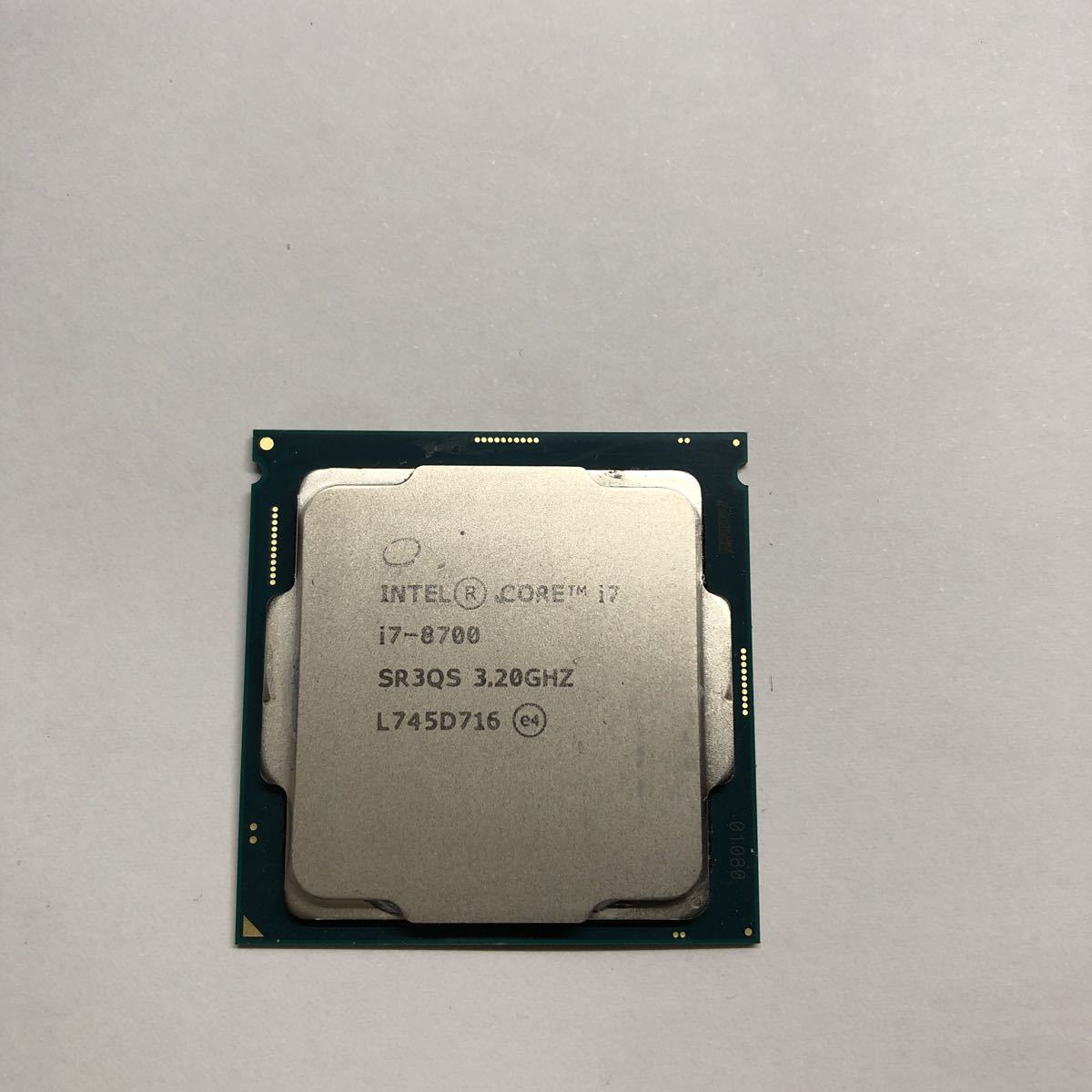 Yahoo!オークション - Intel Core i7-8700 SR3QS 3.20GHZ /p58