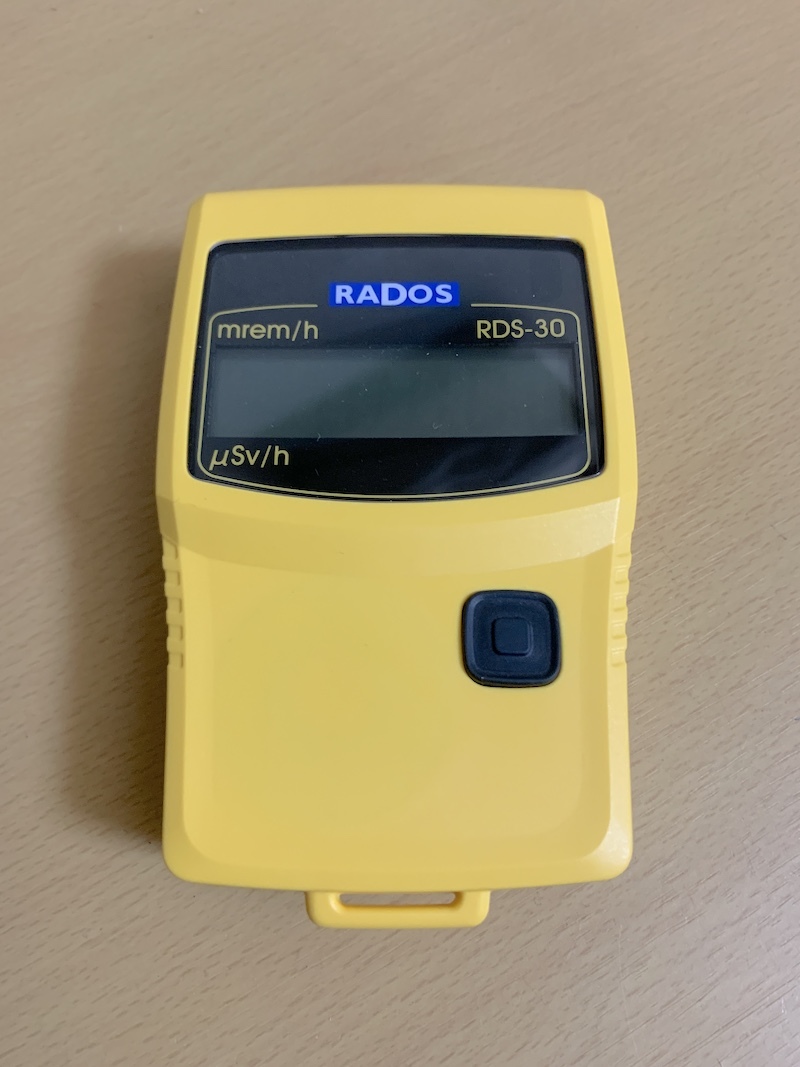 Yahoo!オークション - ジャンク RADOS RDS-30 放射線サーベイメータ ガ...