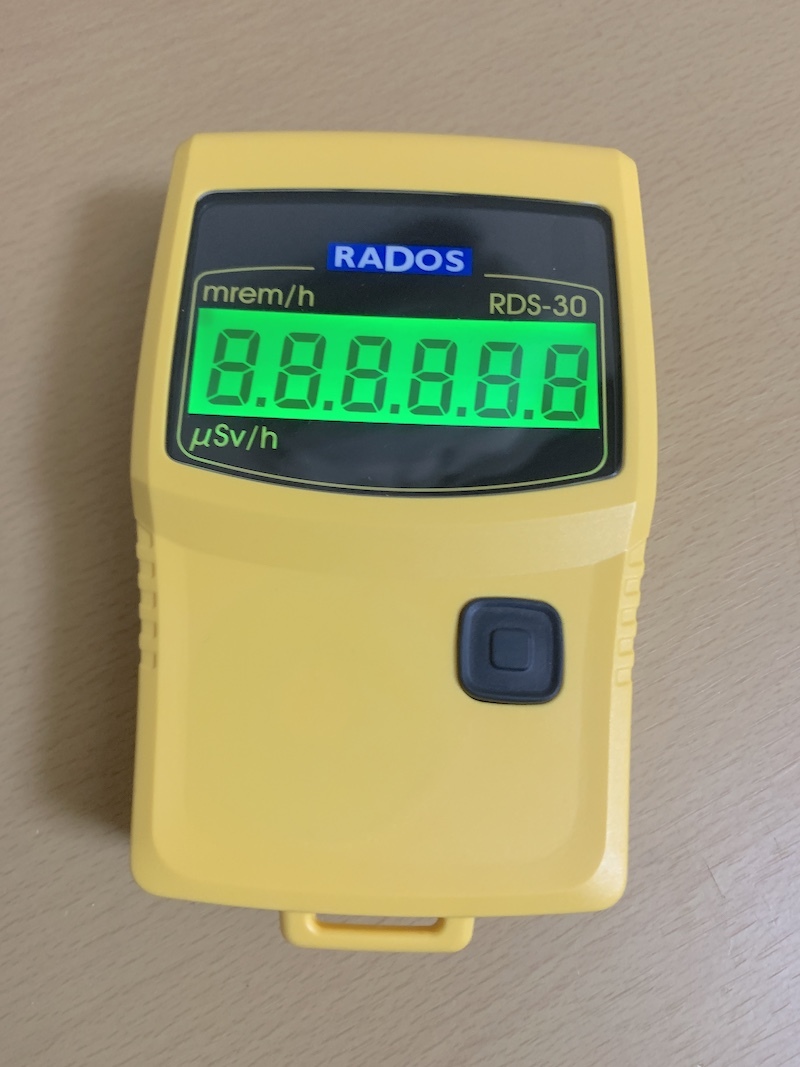 Yahoo!オークション - ジャンク RADOS RDS-30 放射線サーベイメータ ガ...