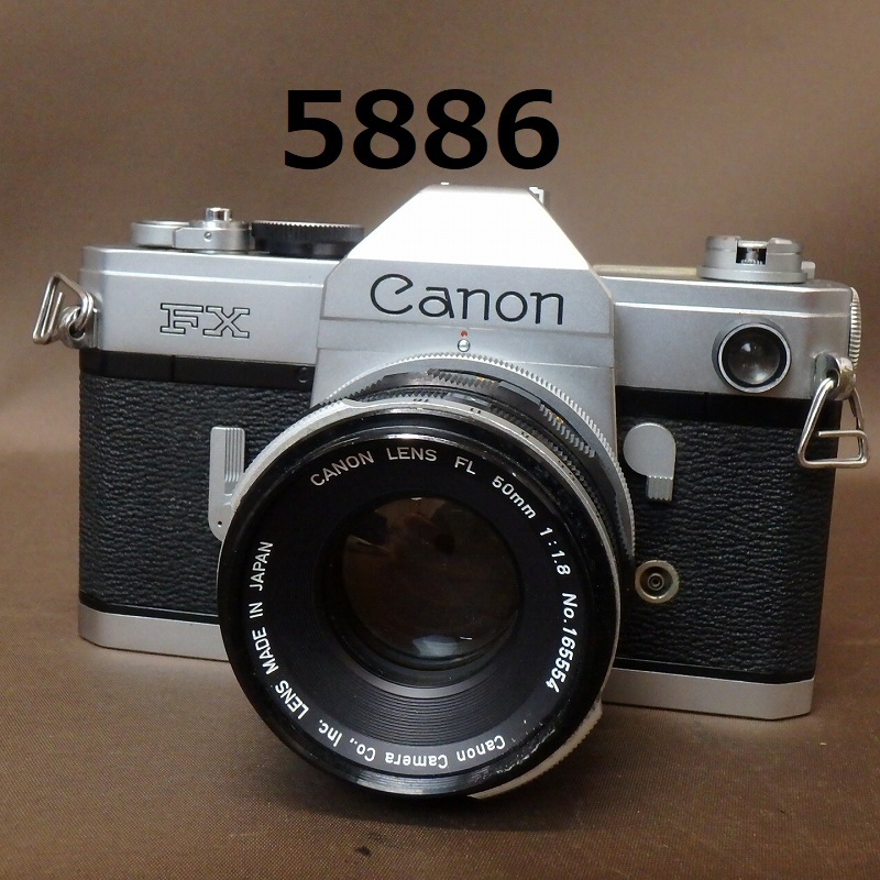 Yahoo!オークション - FK-5886 CANON FX FL 50㎜ F1.8