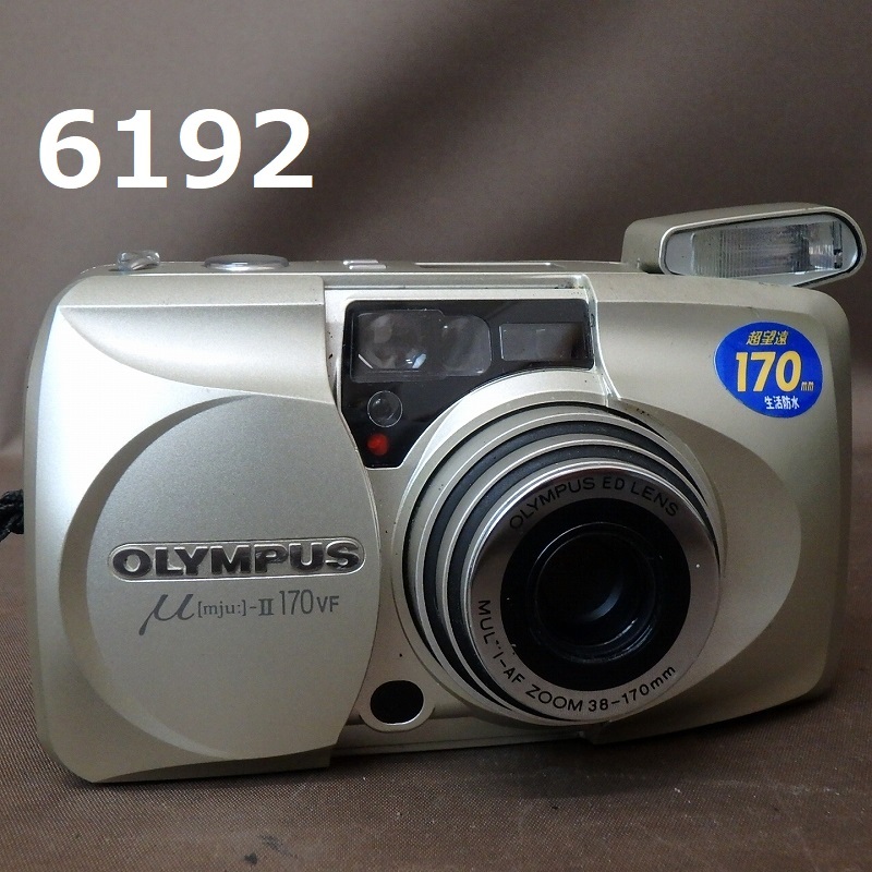 FK-6192 OLYMPUS mju:Ⅱ 170VF 簡易動作確認OK(コンパクトカメラ)｜売買されたオークション情報、yahooの商品情報をアーカイブ公開 - オークファン（aucfan.com）