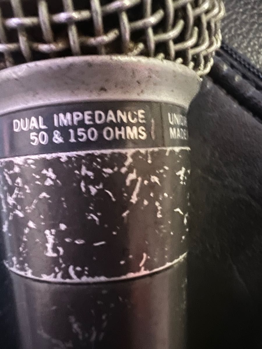 SHURE SM58 made in USA テレビ朝日ロゴ ビンテージ ケース SHURE SM58 made in USA テレビ朝日ロゴ ビンテージ ケース