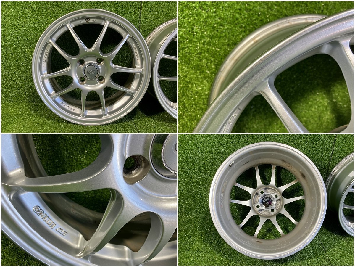 Yahoo!オークション - 新N管理72037 H22 フィット GE8 RS】 ENKEI PF01...