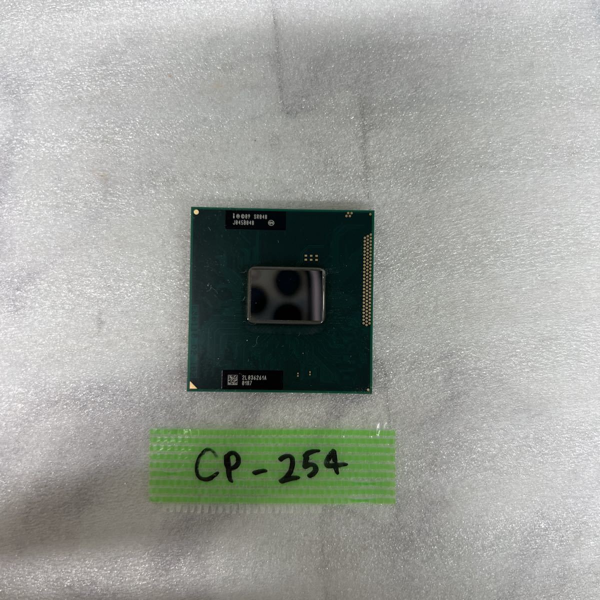 Yahoo!オークション - CP-254 激安 CPU Intel Core i5 2520M 2.50GHz S...